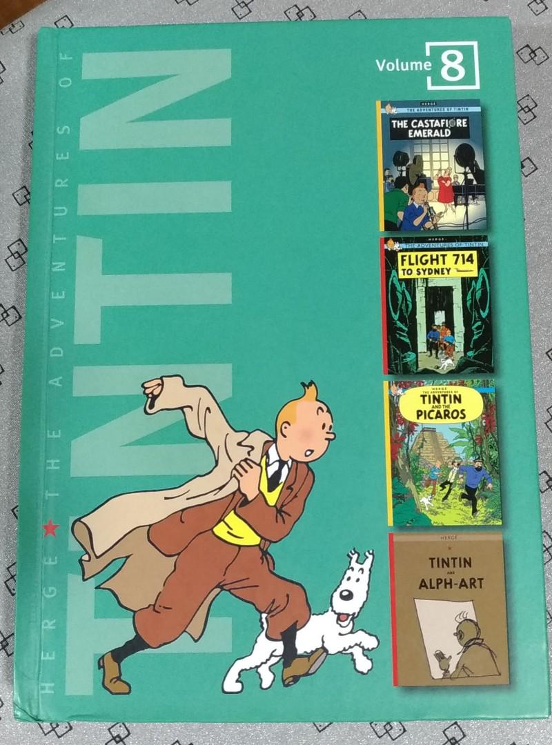 Adventures of Tintin (Vols. 7 & 8), Hobbies & Toys, Books & Magazines ...