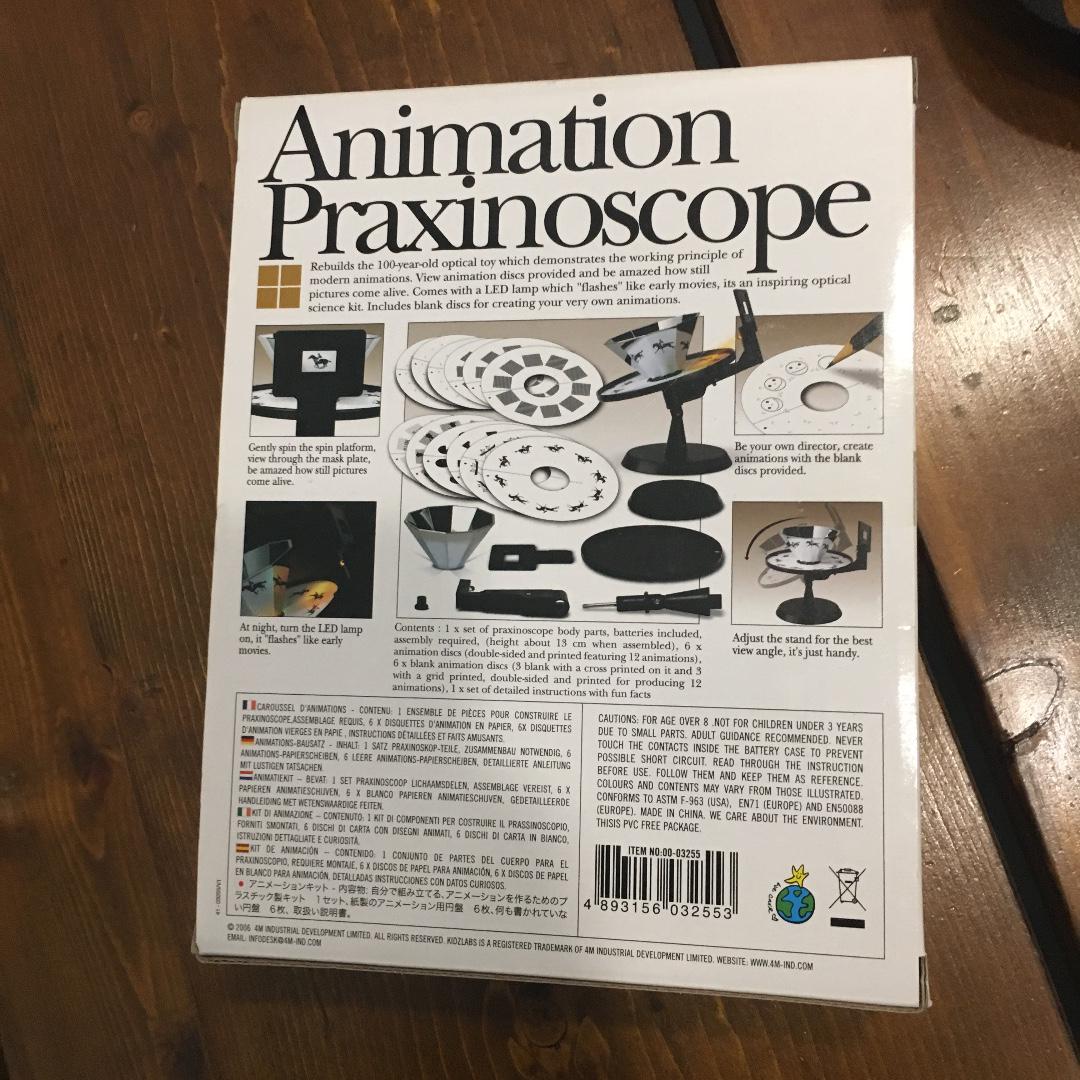 Animation Praxinoscope Science Kit, Hobbies & Toys, Toys & Games on ...