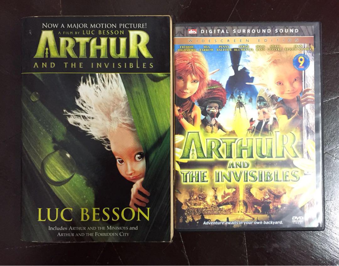 Arthur And The Invisibles Dvd Cover