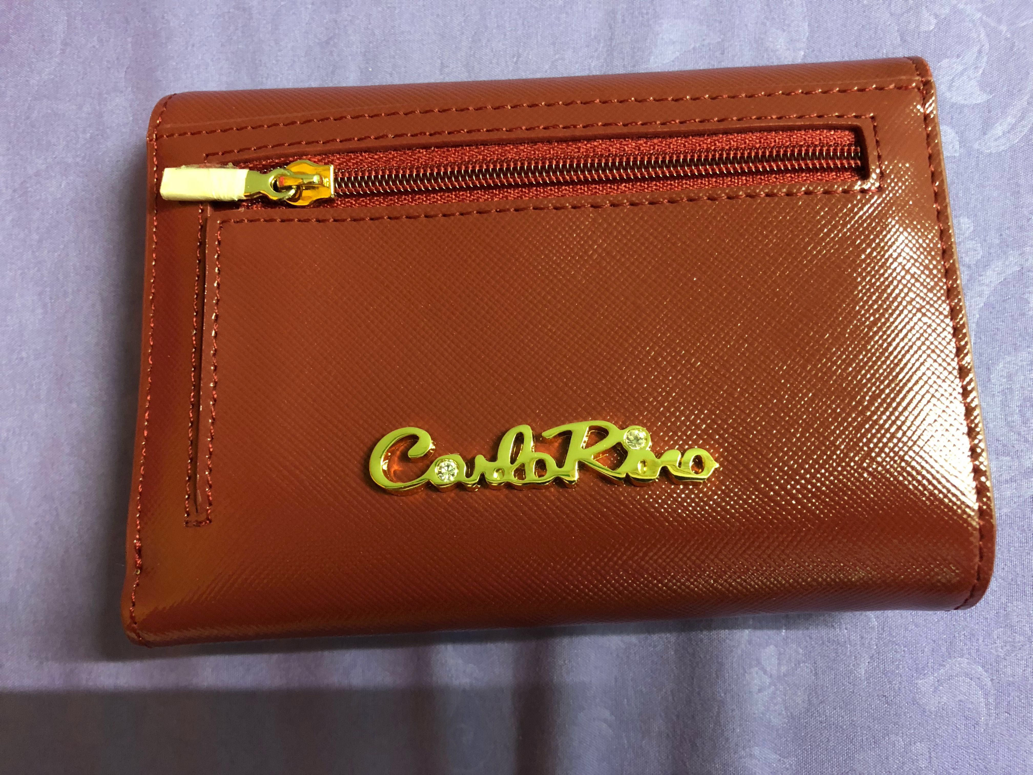 Authentic Carlo Rino wallet - Red, Women's Fashion, Bags & Wallets ...