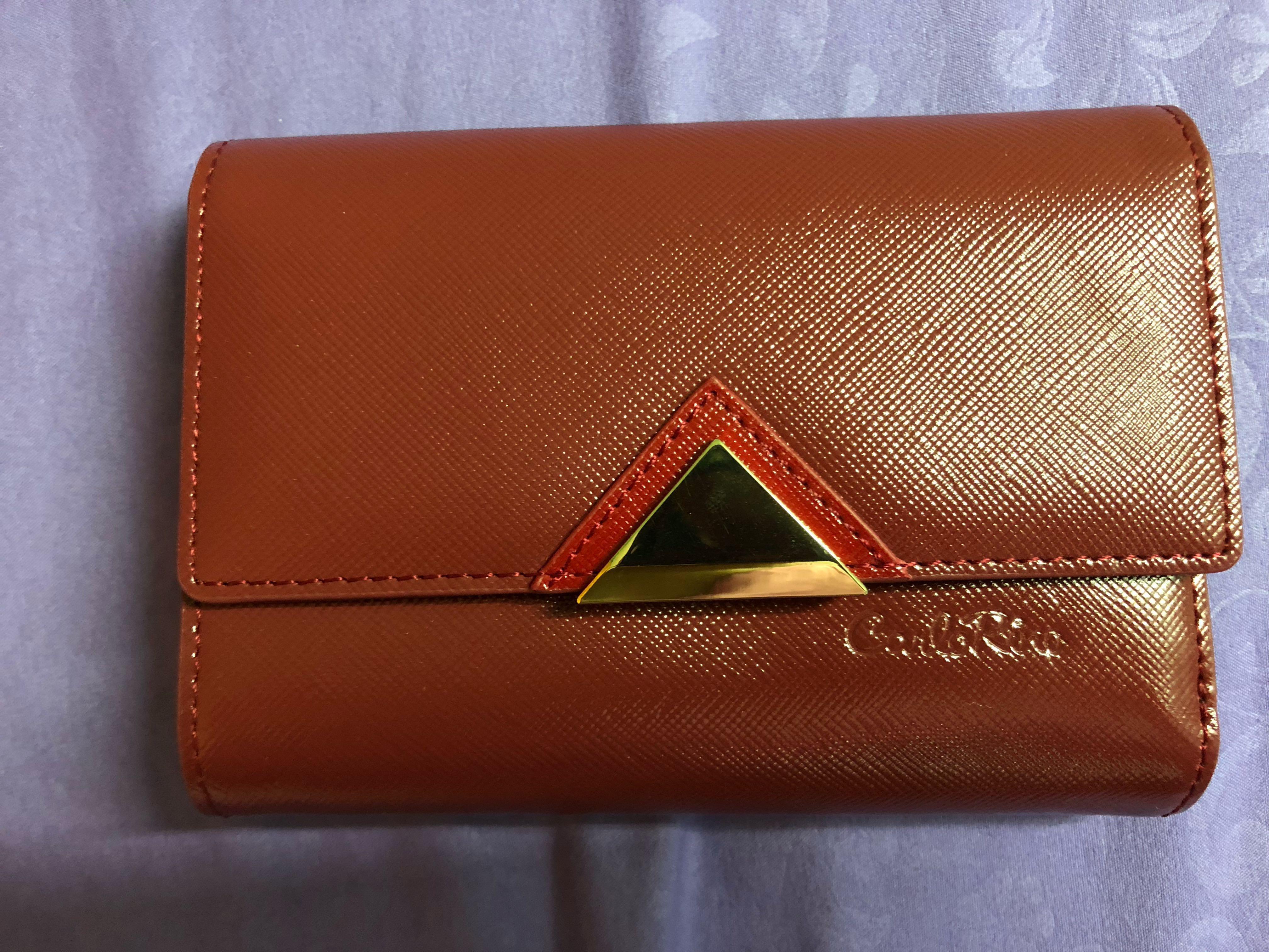Authentic Carlo Rino wallet - Red, Women's Fashion, Bags & Wallets ...