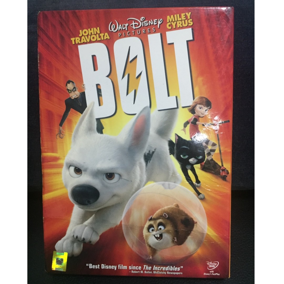 Bolt Movie (Authentic DVD), Hobbies & Toys, Music & Media, Music ...