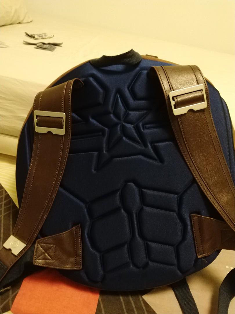 Captain America Shield Backpack, Luxury, Bags & Wallets, Backpacks on ...