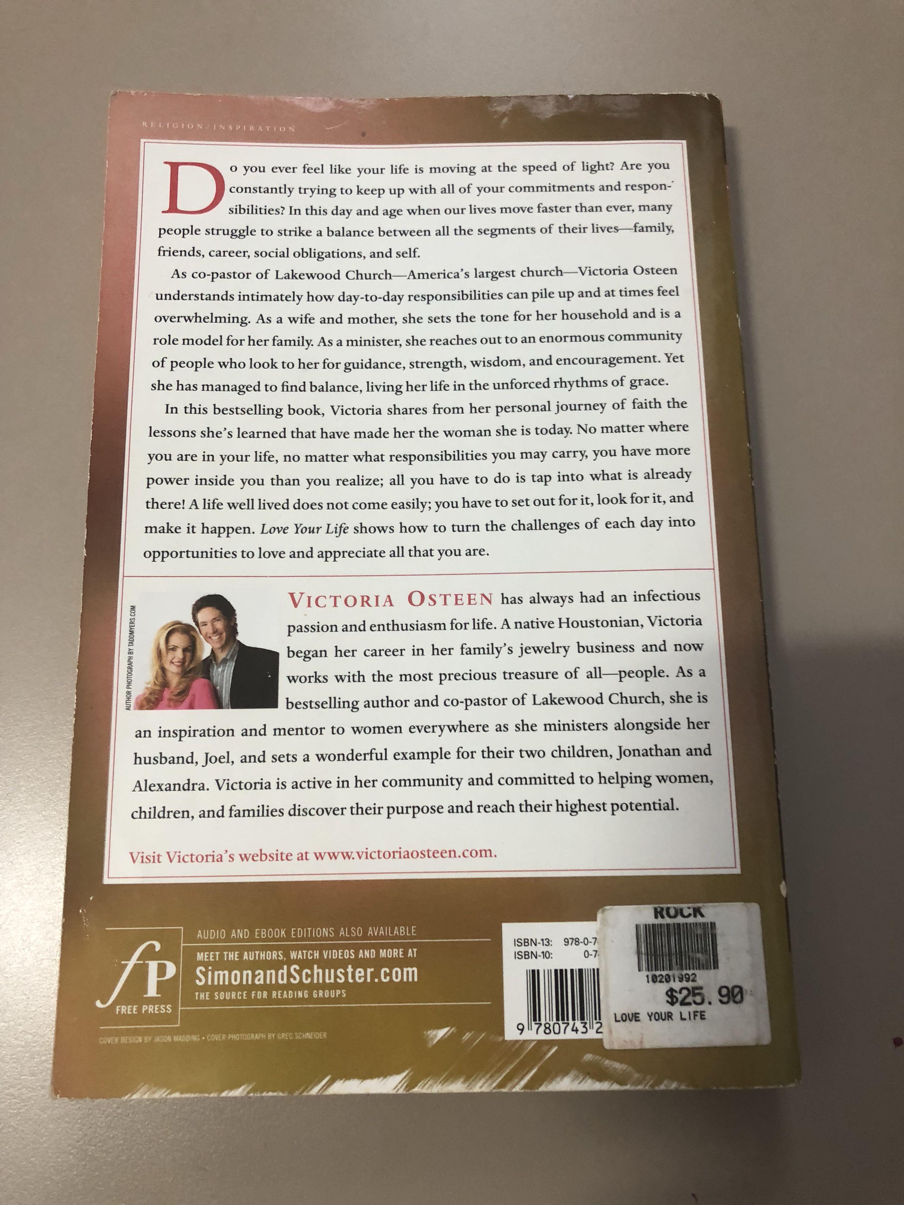 Christian Books/ Victoria Osteen, Hobbies & Toys, Books & Magazines ...