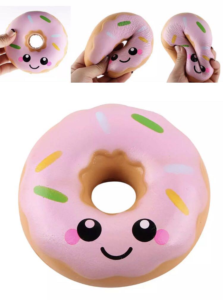 Cute adorable doughnut squishy, Hobbies & Toys, Toys & Games on Carousell