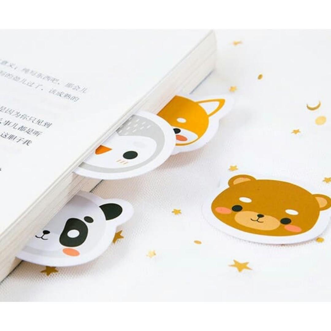 Cute chibi animals mini sticker set 45pcs, Hobbies & Toys, Stationary ...