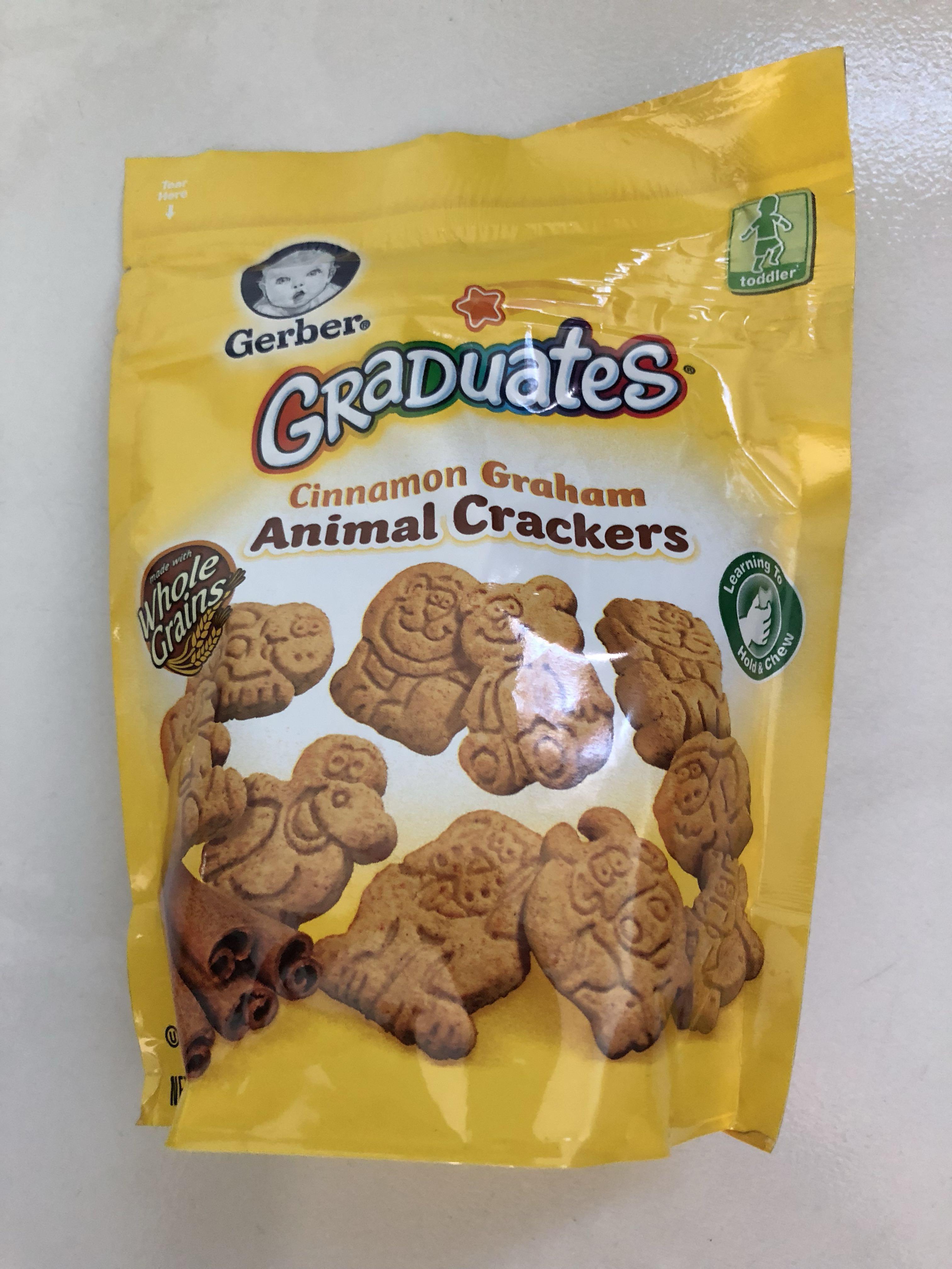 Gerber® Graduates® Cinnamon Graham Animal Crackers/Biscuits, Babies ...