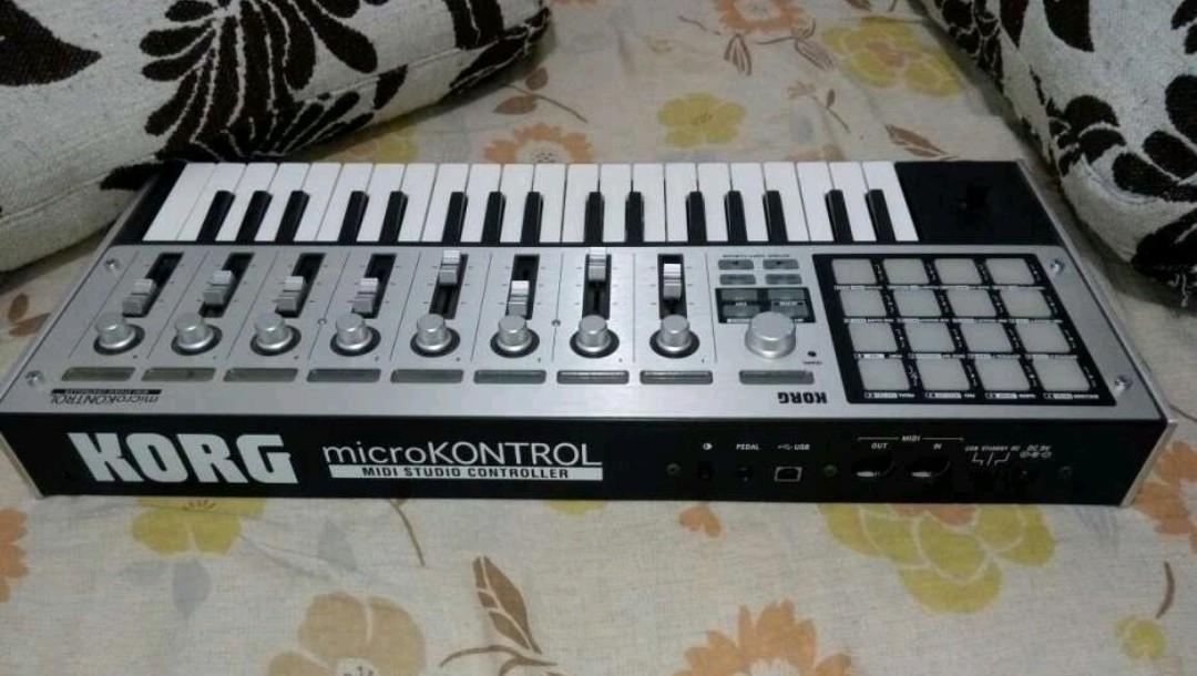 Korg MicroKontrol Midi Controller 37 Mini Key, Hobbies & Toys, Music ... Korg MicroKontrol Midi Controller 37 Mini Key, Hobbies & Toys, Music ...