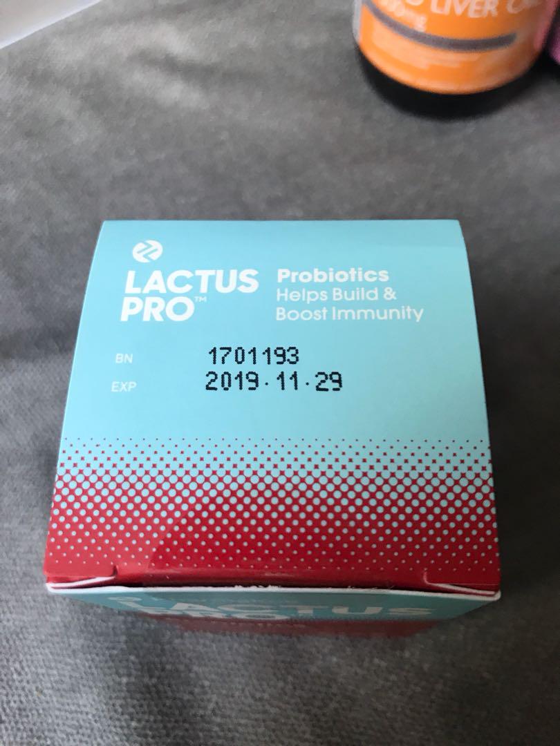 Lactus Pro Probiotics 30 vegecaps, Health & Nutrition, Health ...