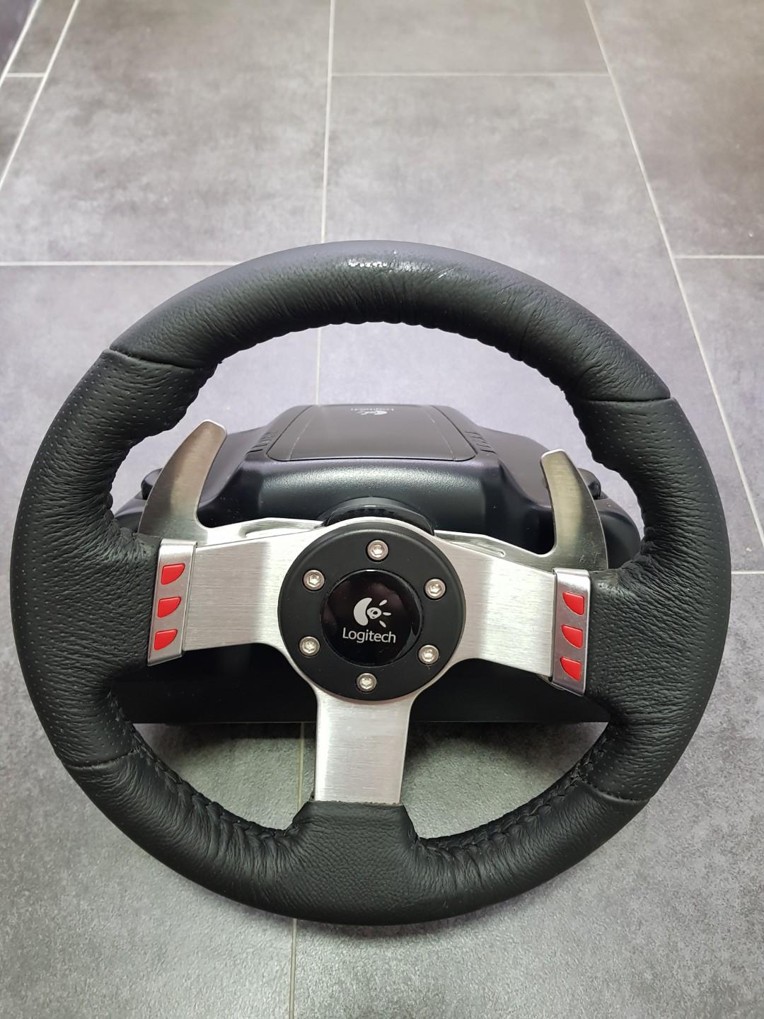 Logitech G27 Racing Wheel, Video Gaming, Video Games, Xbox on Carousell