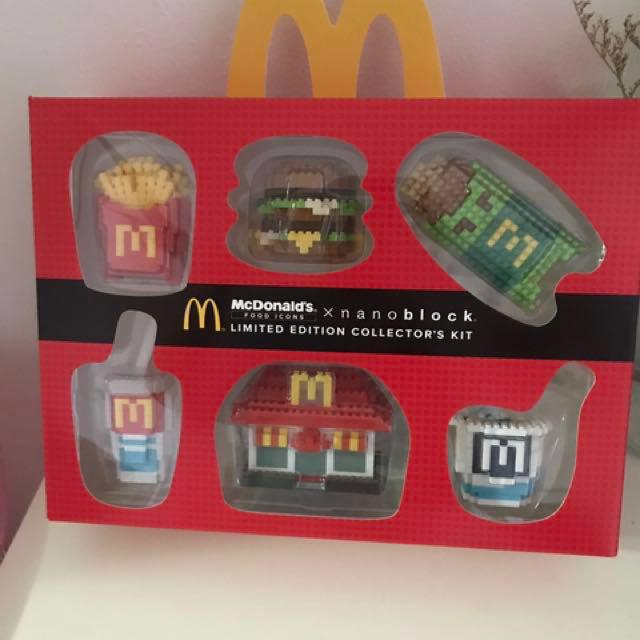 McDonald nanoblock Limited Edition, Hobbies & Toys, Memorabilia & Collectibles, Vintage ...