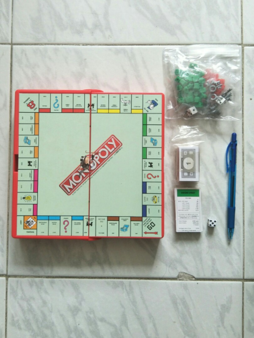 Monopoly Portable (Rental), Hobbies & Toys, Toys & Games on Carousell