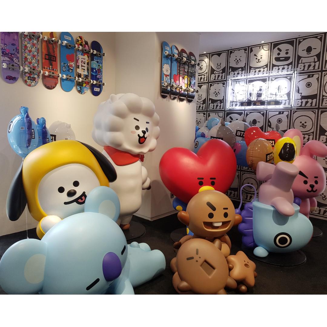 BT21 Cooky Mouse Pad, Hobbies & Toys, Memorabilia & Collectibles, Fan ...