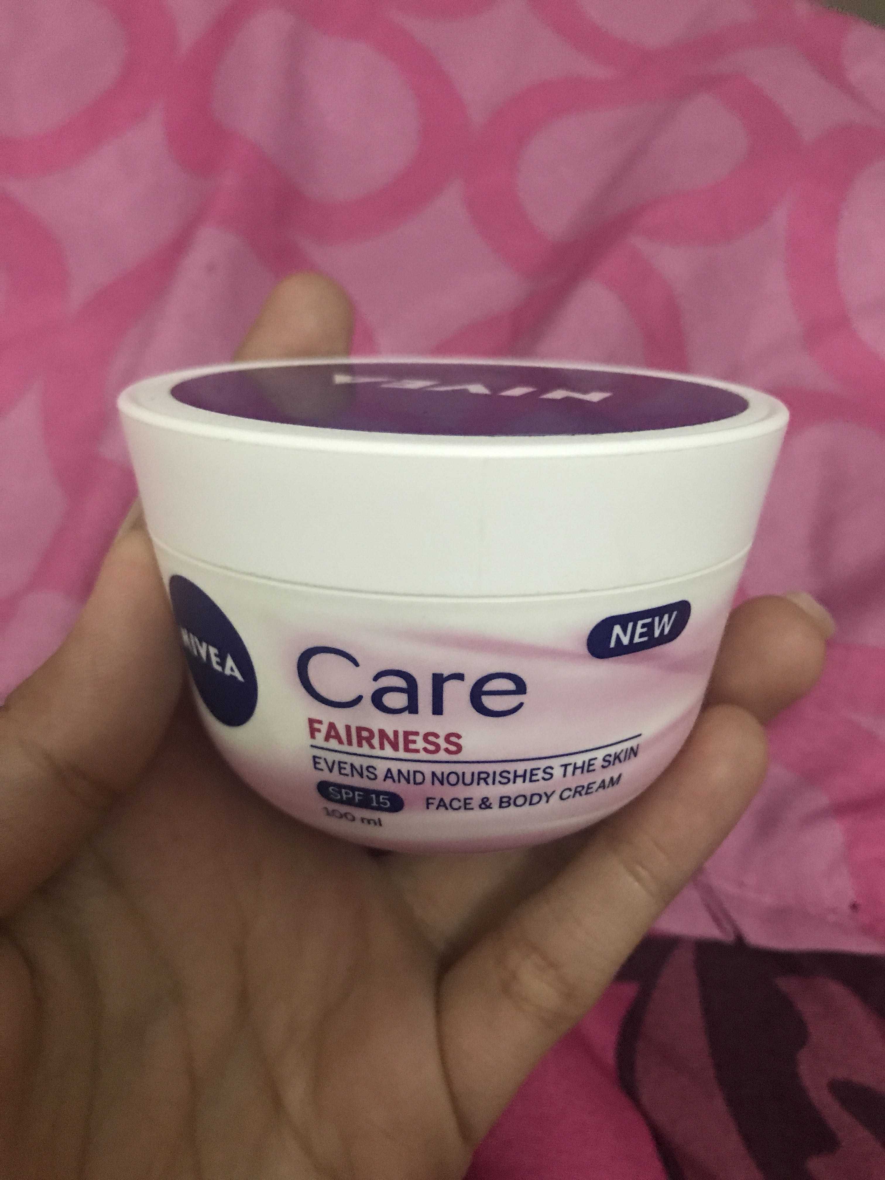 Nivea Care fairness (face&body cream), Kesehatan & Kecantikan, Kulit ...