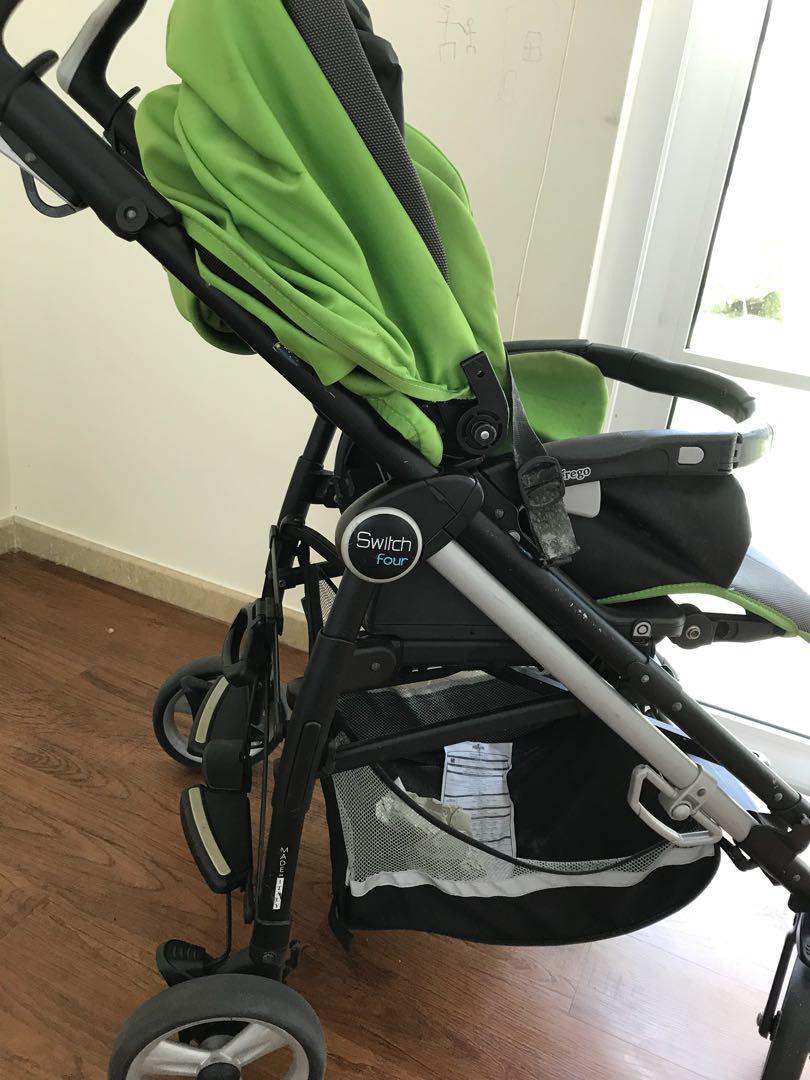 Peg perego switch four, Babies & Kids, Going Out, Strollers on Carousell