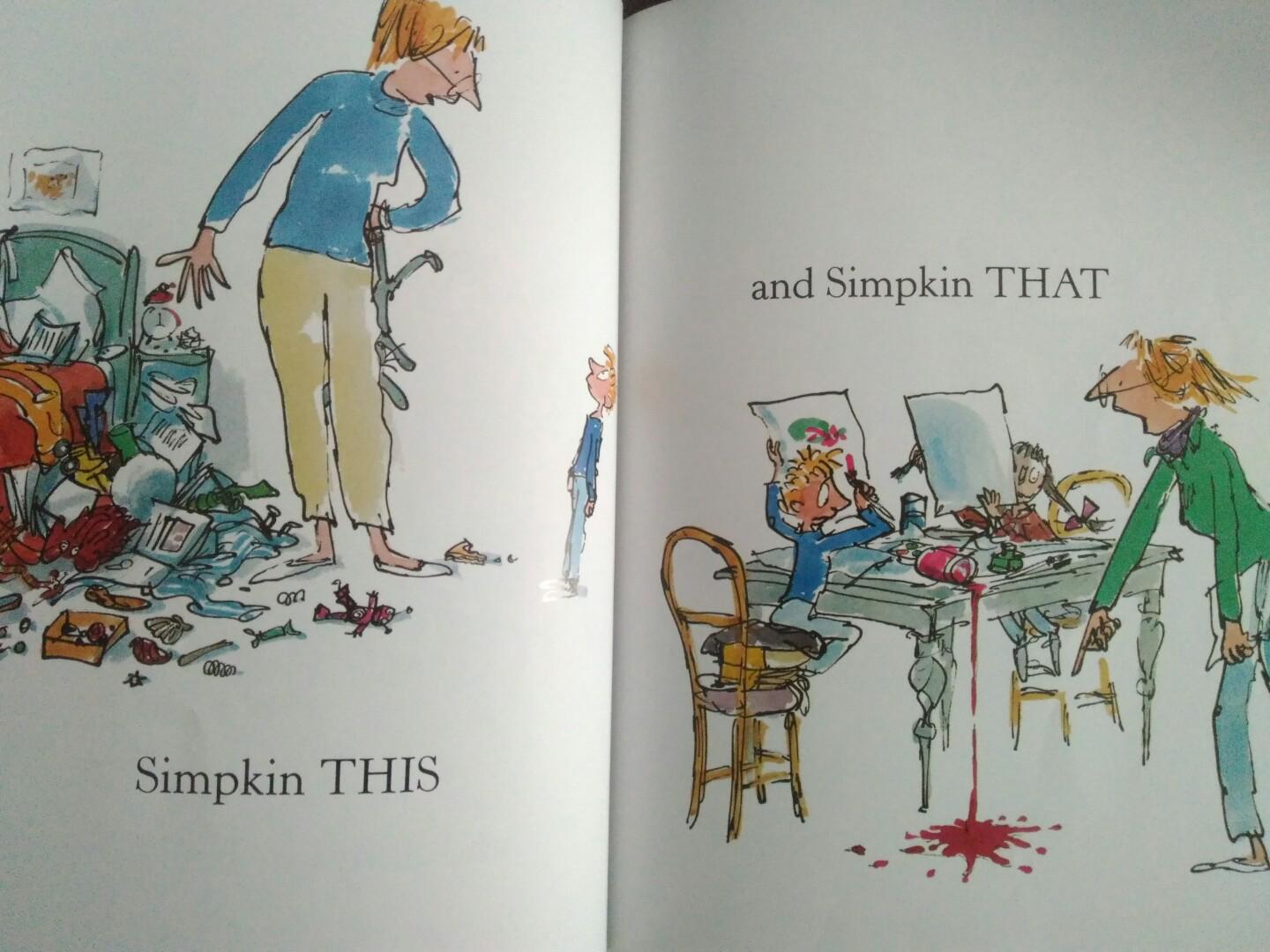 Quentin Blake Simpkin, Buku & Alat Tulis, Buku Anak-Anak di Carousell