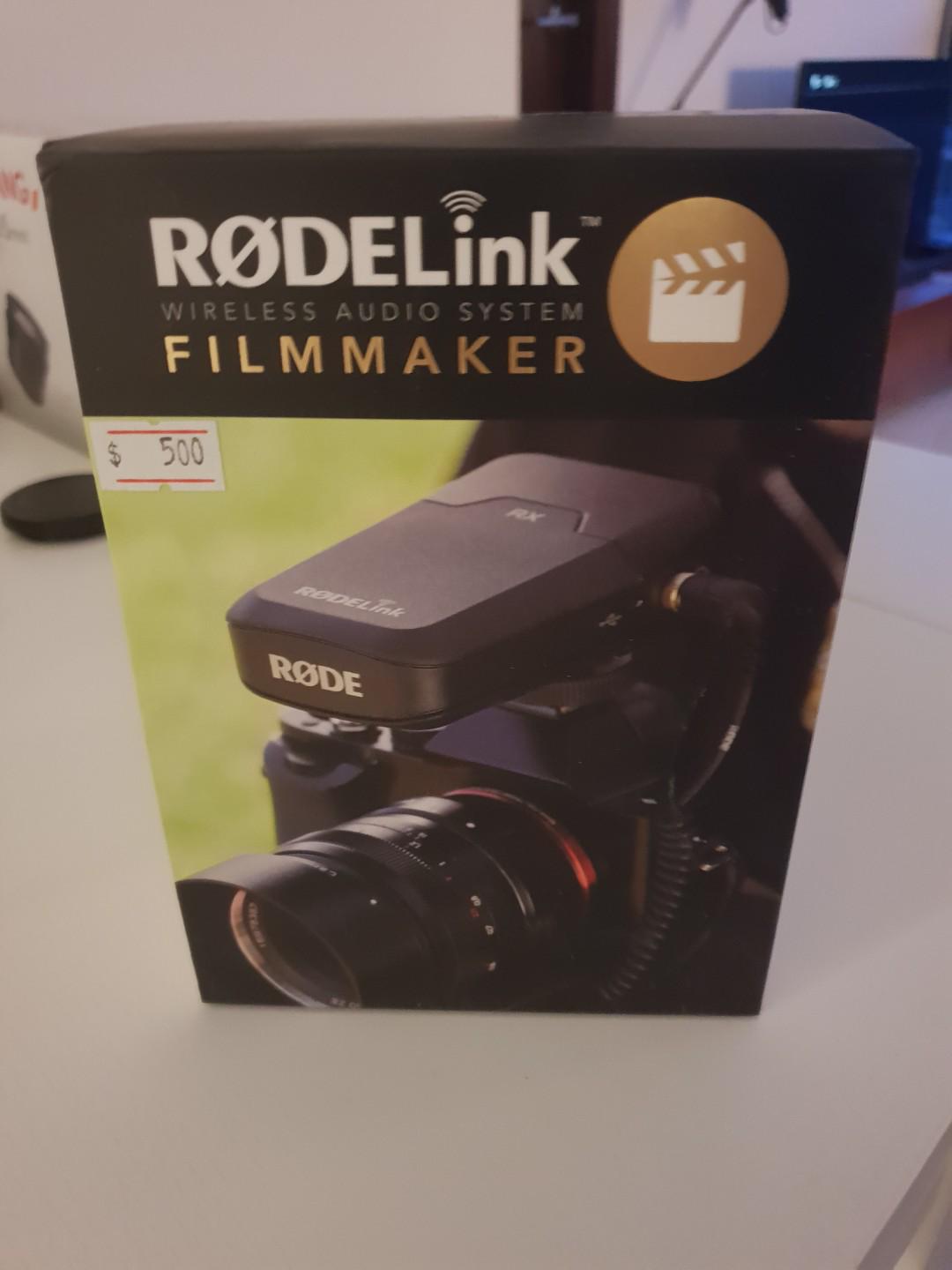 Rode Wireless Microphone - RodeLink Filmmaker Kit, Audio, Microphones ...