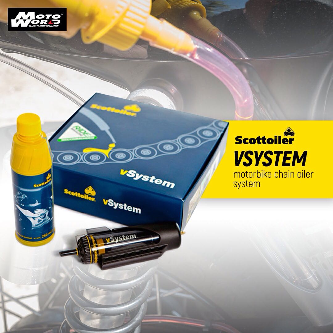 Scottoiler vSystem Motorcycle Automatic Chain Lube System, Motorcycles ...