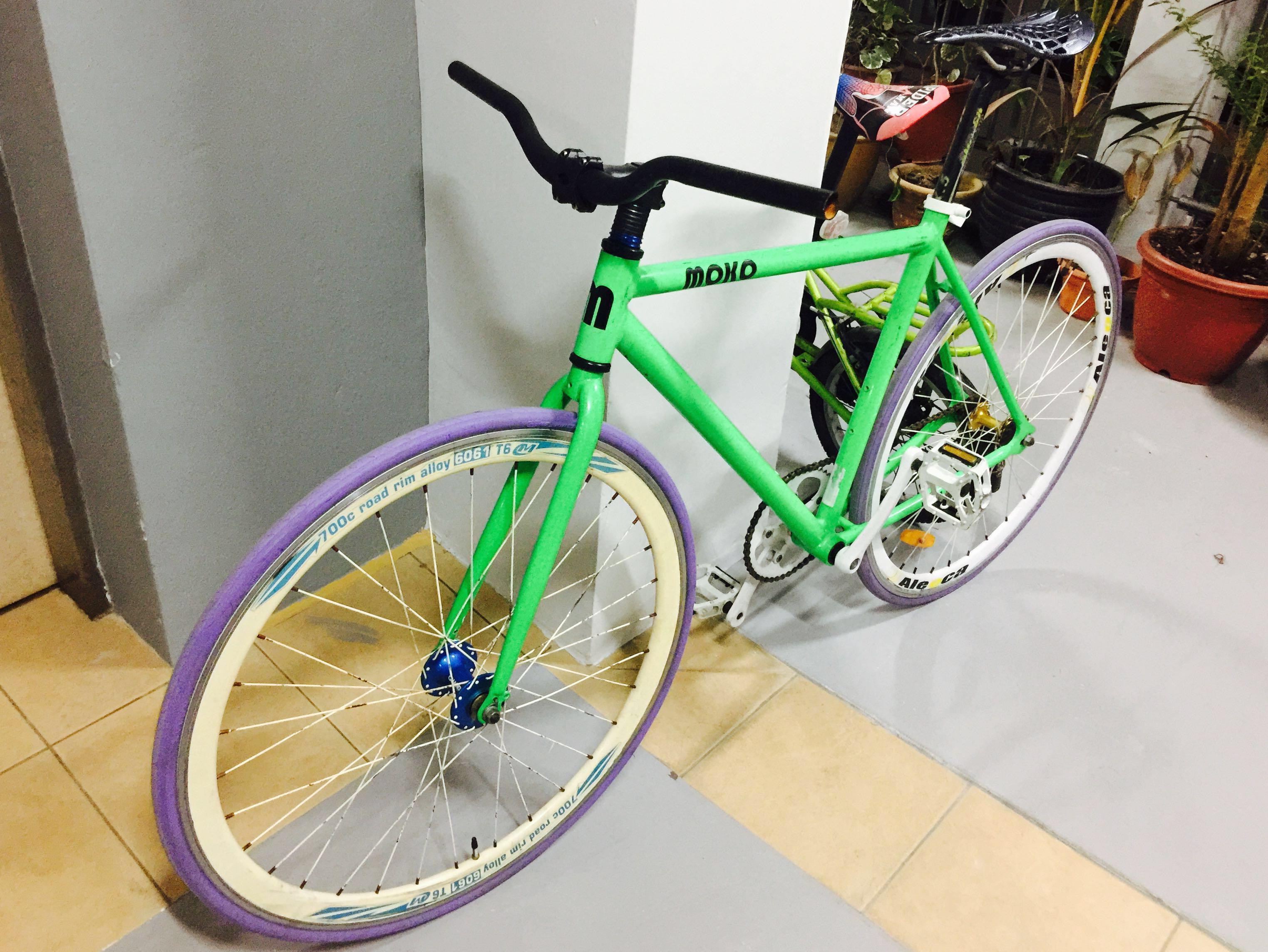 Used fixie (flip-flop wheel), Sports Equipment, Bicycles & Parts ...