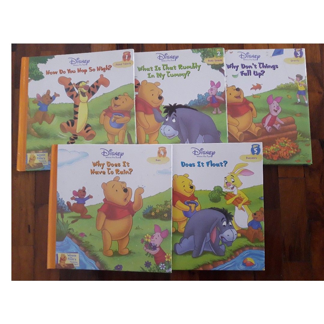 Winnie the Pooh Thinking Spot Series, Hobbies & Toys, Books & Magazines ...