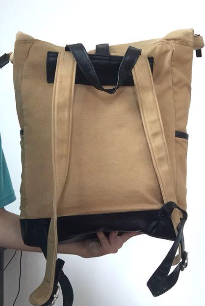 Zero Gravity MNL Vintage Roll-Up Backpack, Men's Fashion, Bags ...