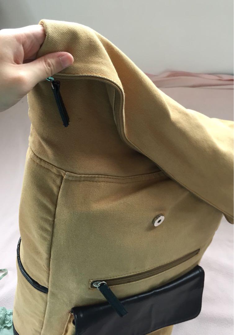 Zero Gravity MNL Vintage Roll-Up Backpack, Men's Fashion, Bags ...