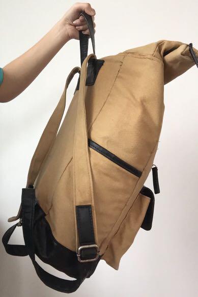 Zero Gravity MNL Vintage Roll-Up Backpack, Men's Fashion, Bags ...