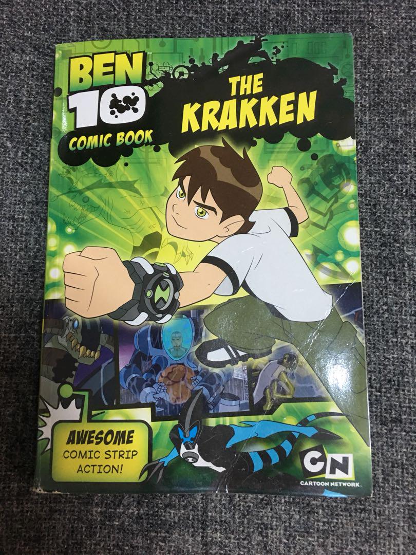 Ben 10 Comic Book: The Krakken, 興趣及遊戲, 書本 & 文具, 宗教書藉 - Carousell
