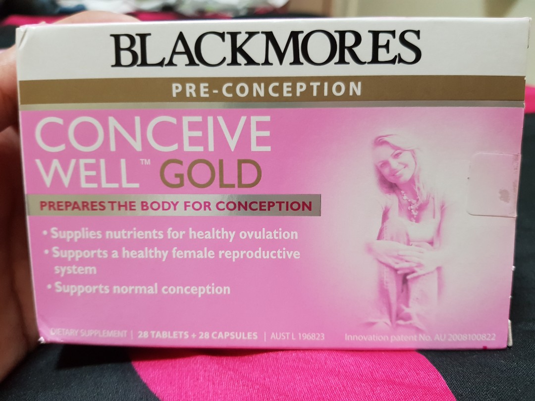 Blackmores Conceive Well Gold, Babies & Kids, Maternity Care on Carousell