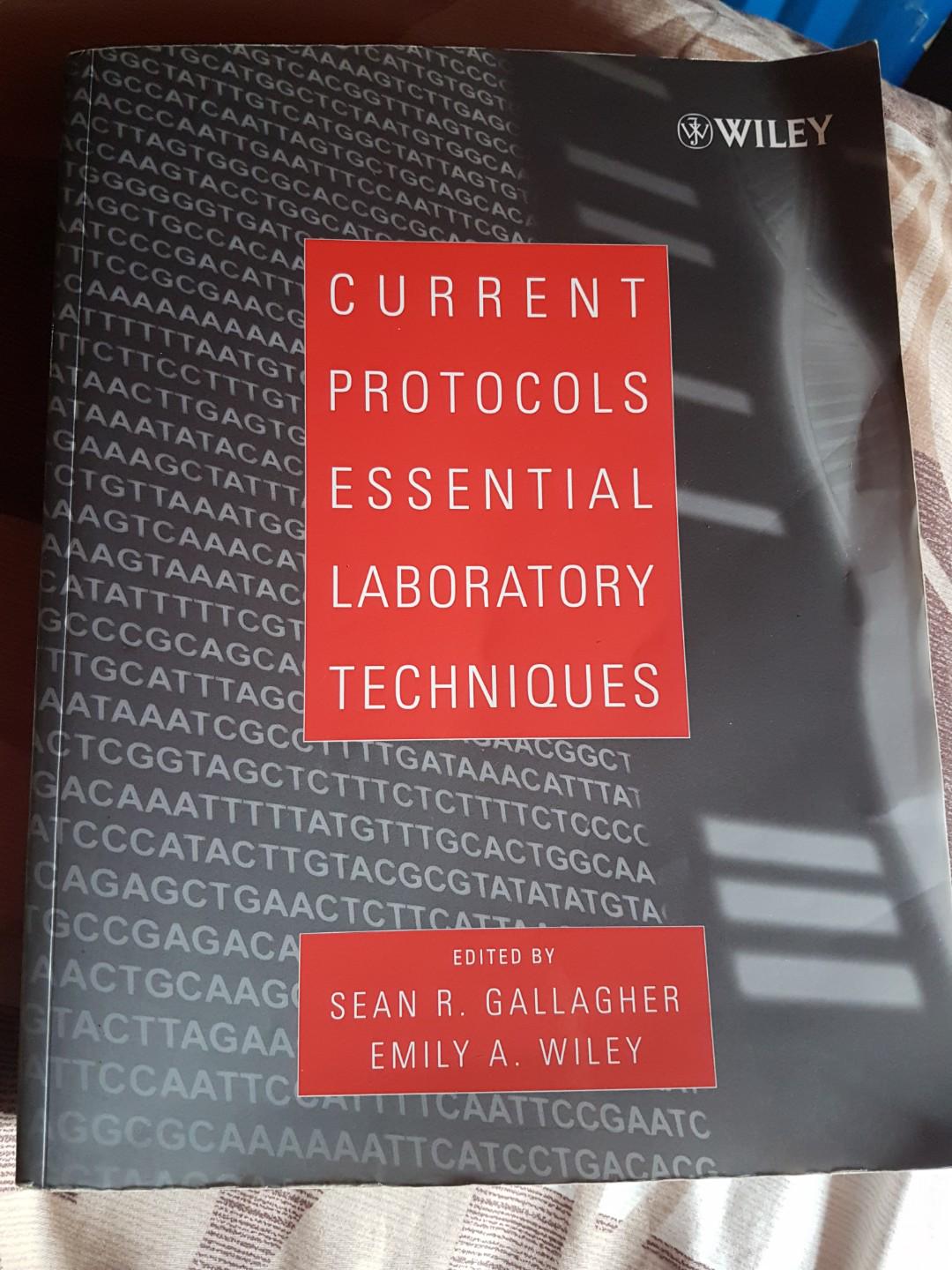 Current Protocols Essential Laboratory Techniques, Computers & Tech ...