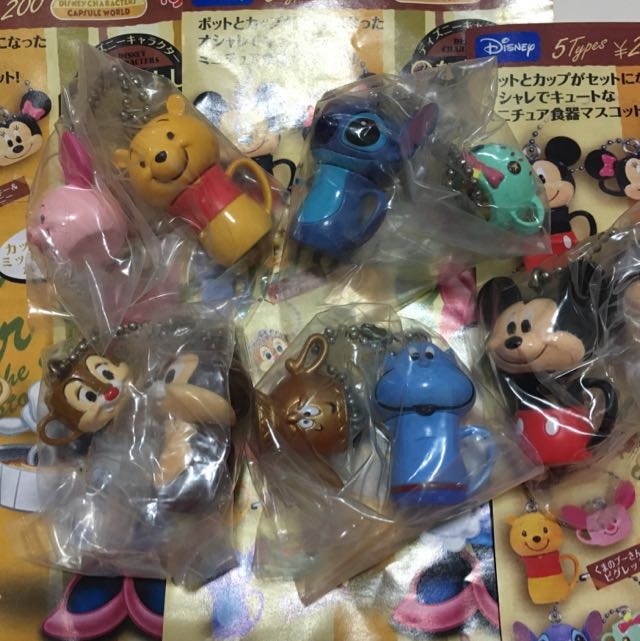 Disney Characters Capsule World, Hobbies & Toys, Toys & Games on Carousell