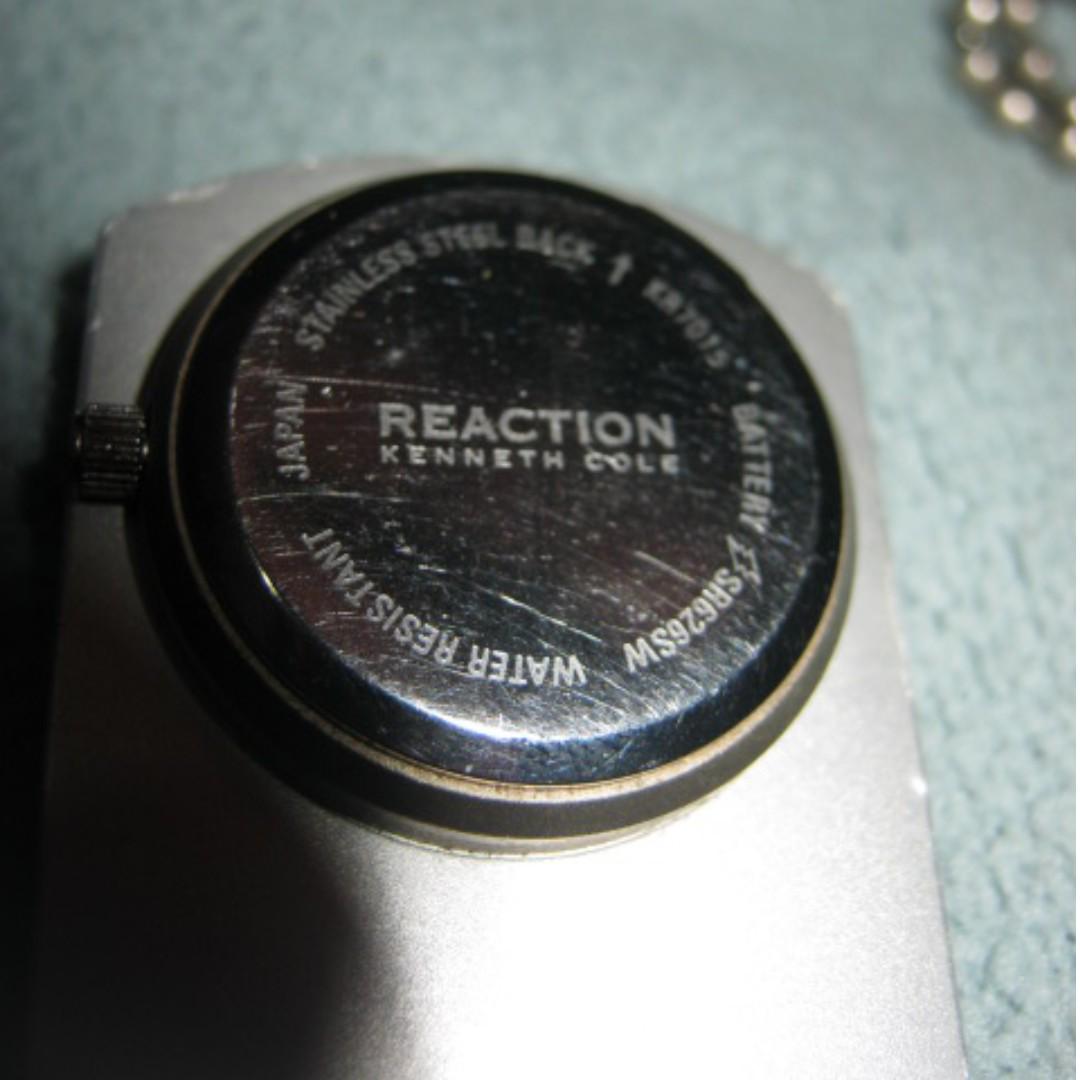 Authentic Kenneth Cole Reaction Dog Tag Watch, Women's Fashion, Watches ...