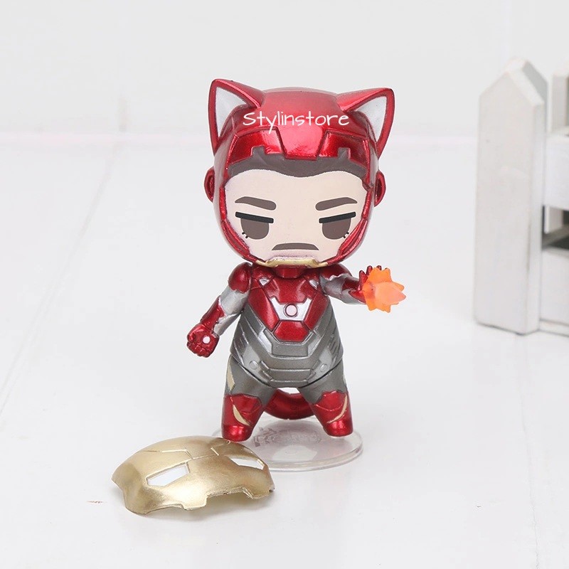 Marvel's Iron Man Cat Version Action Figure (Very Detailed and Super ...