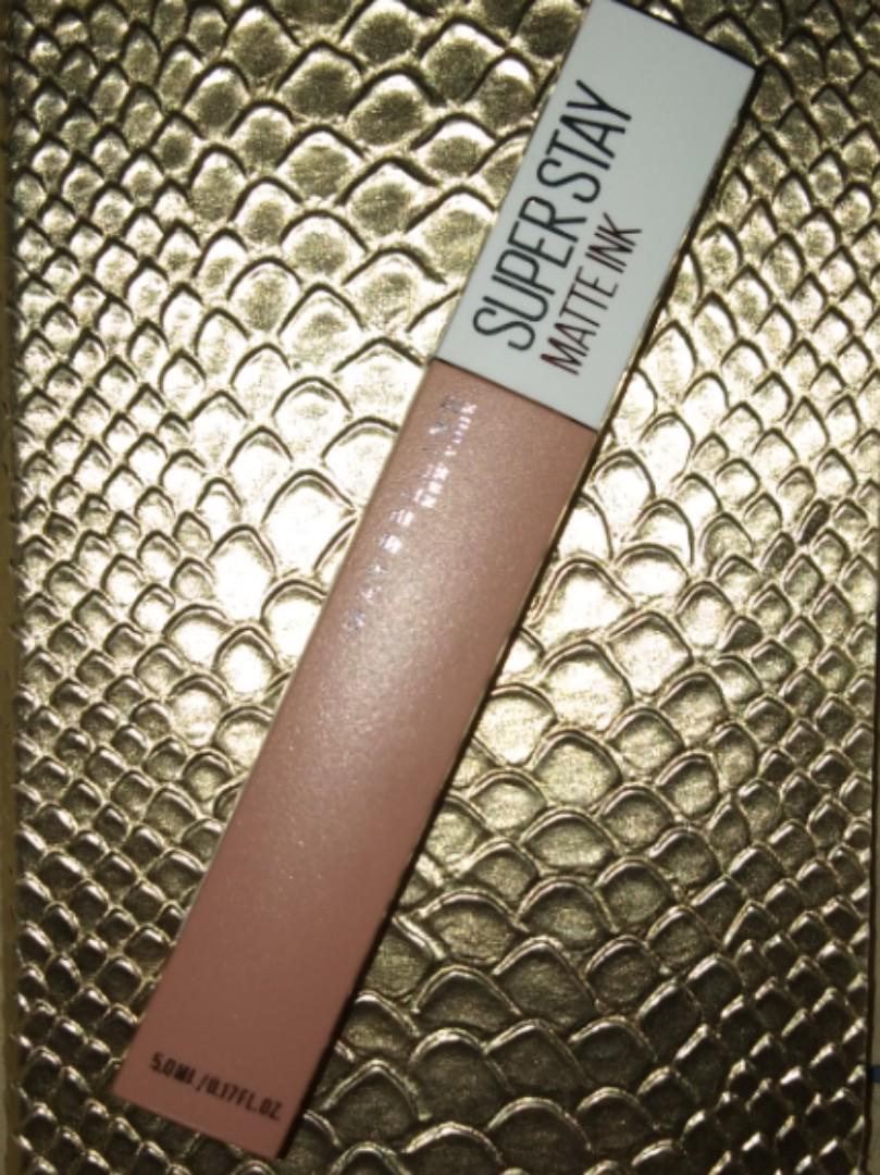 Maybelline super stay maytte ink, Beauty & Personal Care, Face, Makeup ...