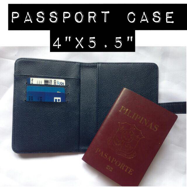 Navy Blue Passport Holder, Women's Fashion, Bags & Wallets, Wallets ...