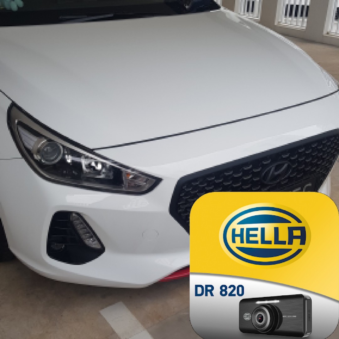 New Improved Iroad v9 by Hella 2 Channel Full HD Camera Installed into ...