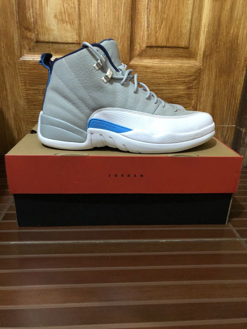 Nike Air Jordan 12 UNC, Men's Fashion, Footwear, Sneakers on Carousell