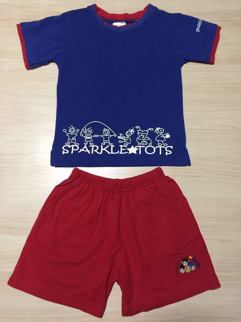 PCF Sparkletots Boy's PE Attire (Sold) and Uniform, Babies & Kids ...