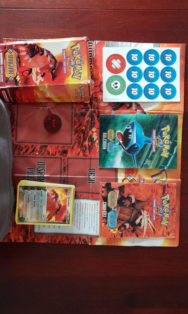 Pokemon Team Magma Pack, Hobbies & Toys, Toys & Games on Carousell