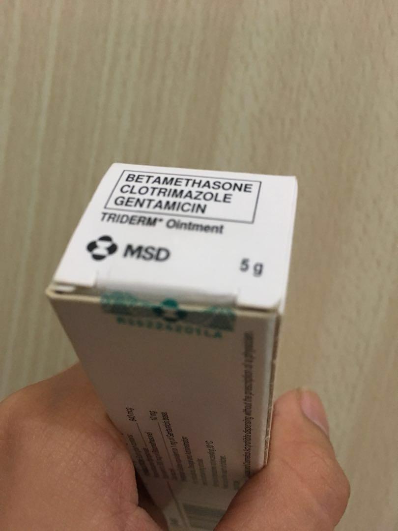 Triderm Ointment, Beauty & Personal Care, Foot Care on Carousell