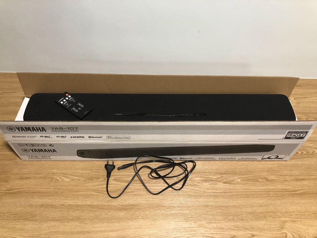 Yamaha YAS 107, Audio, Soundbars, Speakers & Amplifiers on Carousell