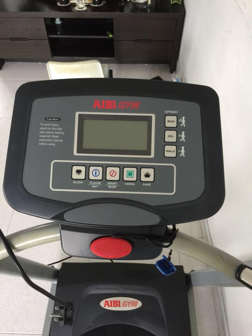 AIBI treadmill, practically brand new, Sports Equipment, Exercise ...