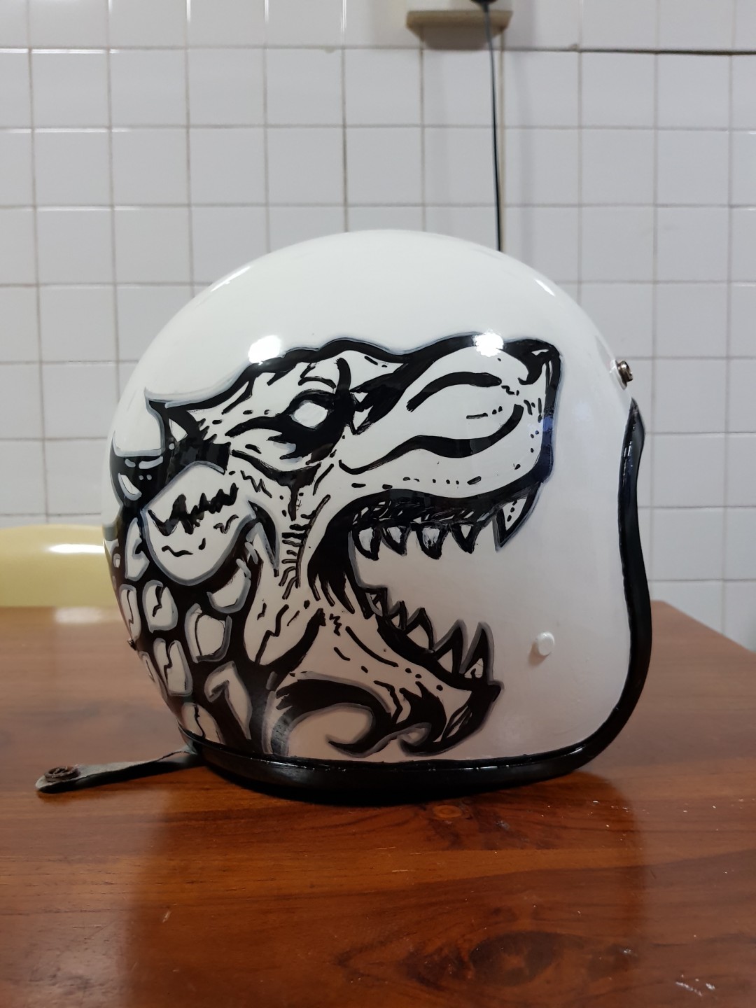 Bored of old helmets?? ( custom painted helmet), Motorcycles ...
