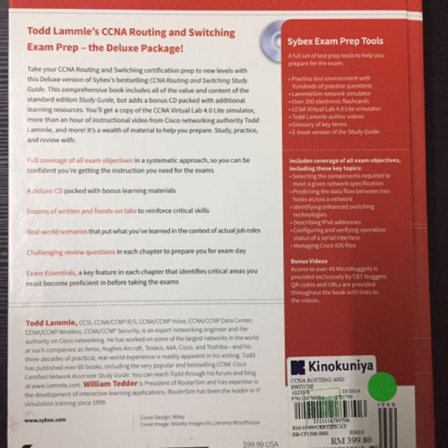 CCNA Routing & Switching, Deluxe Study Guide, Hobbies & Toys, Books ... CCNA Routing & Switching, Deluxe Study Guide, Hobbies & Toys, Books ...