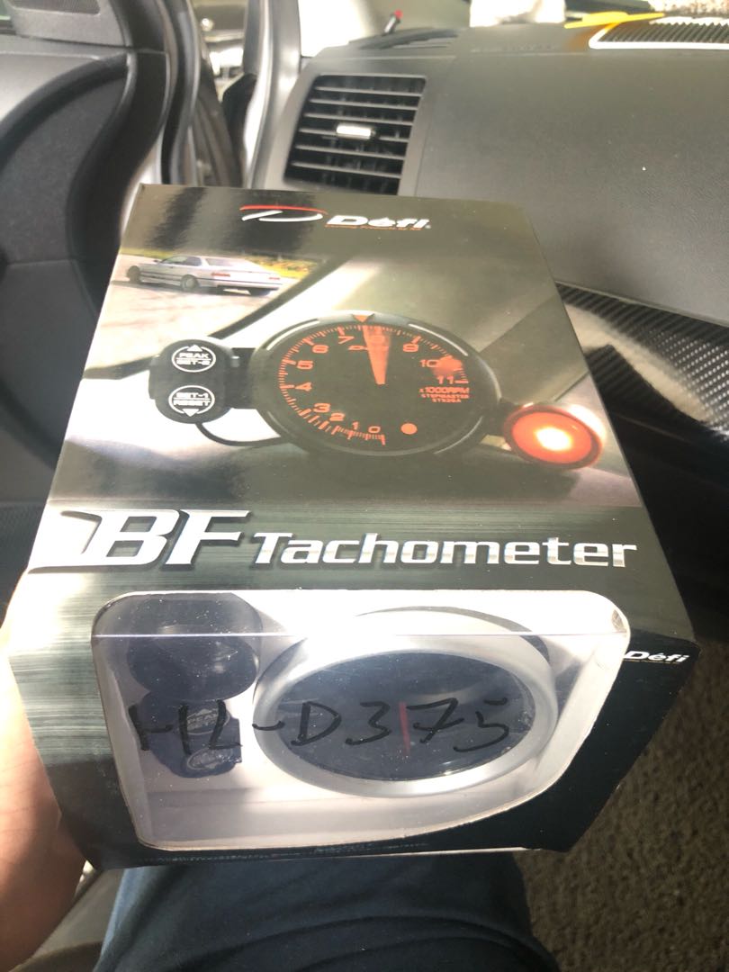 Defi tachometer rpm gauge, Car Accessories, Accessories on Carousell