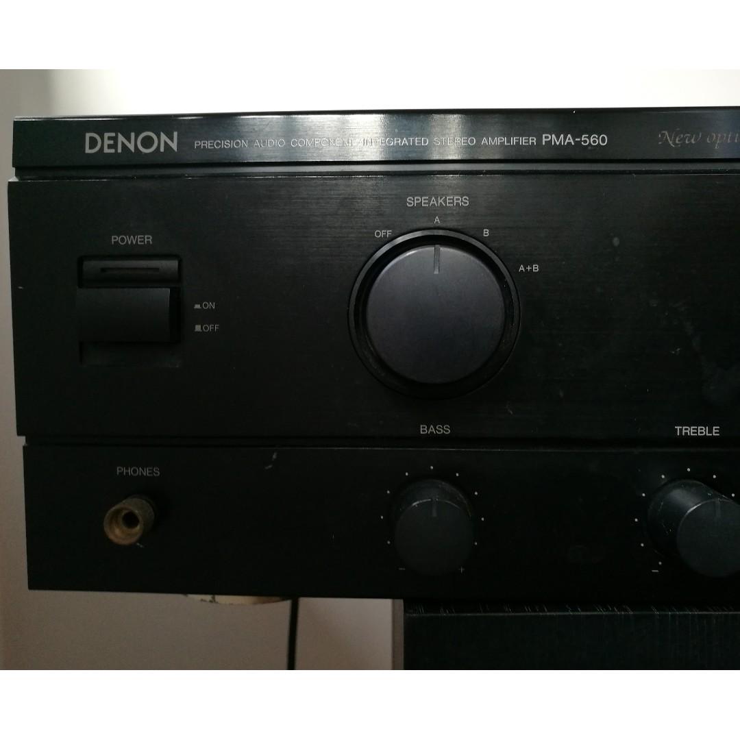 Denon PMA-560 Amplifier, Audio, Soundbars, Speakers & Amplifiers on ...