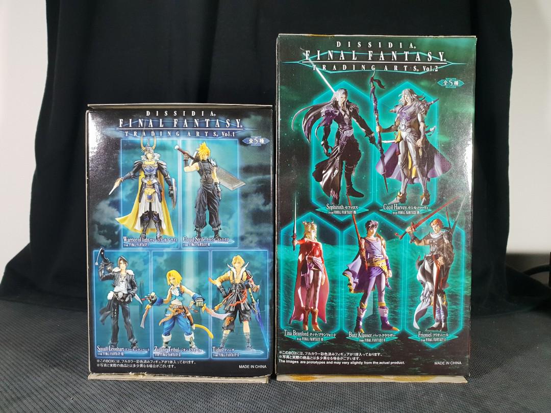 Dissidia Final Fantasy Trading Arts Vol 1 & 2 Full Set w/Box, Hobbies ...