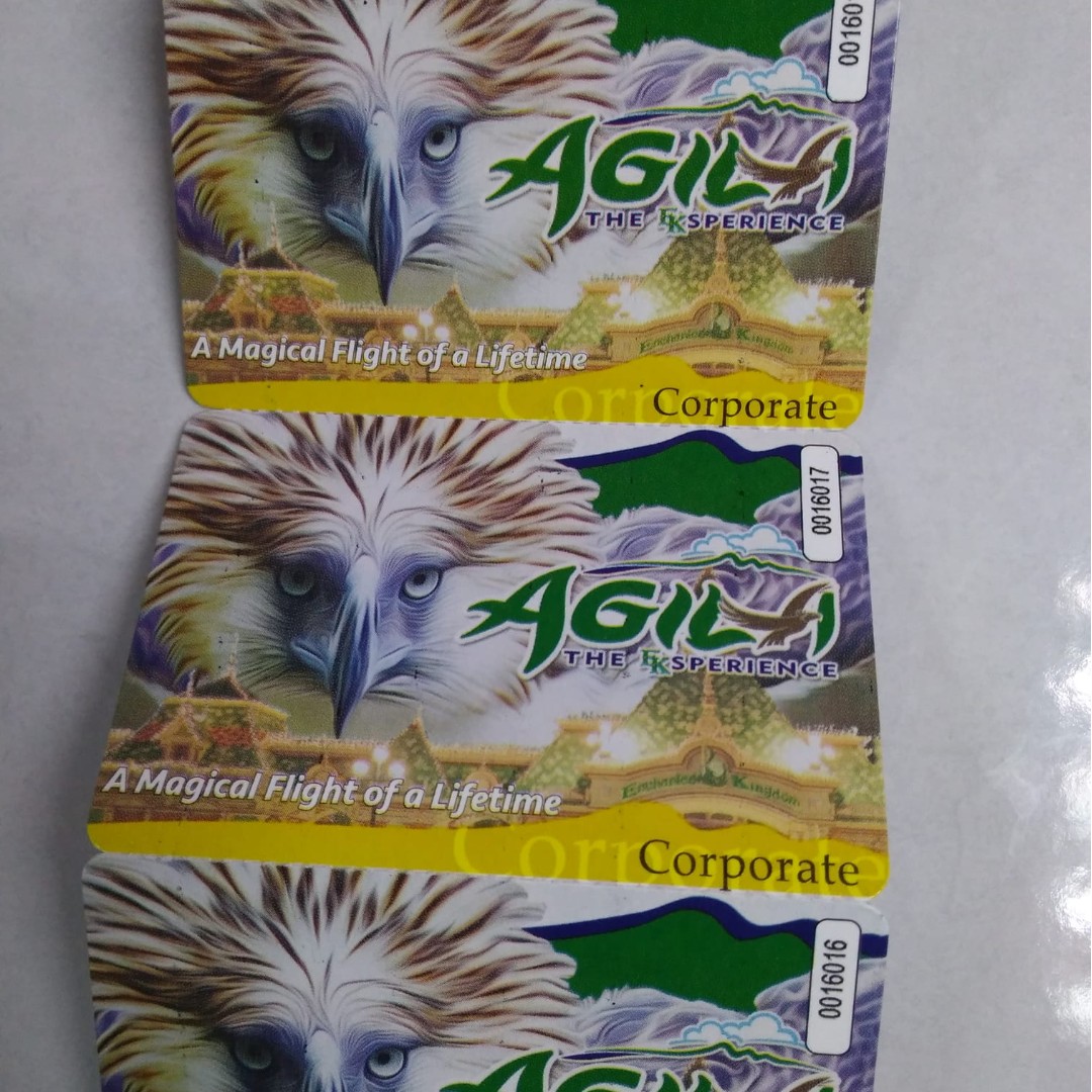 EK Enchanted Kingdom Ticket Includes AGILA The EKsperience, Tickets ...