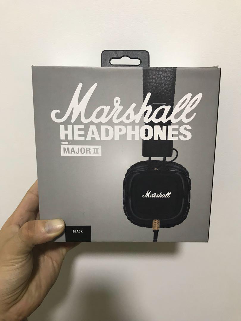 Marshall Major II Headphone, Audio, Headphones & Headsets on Carousell