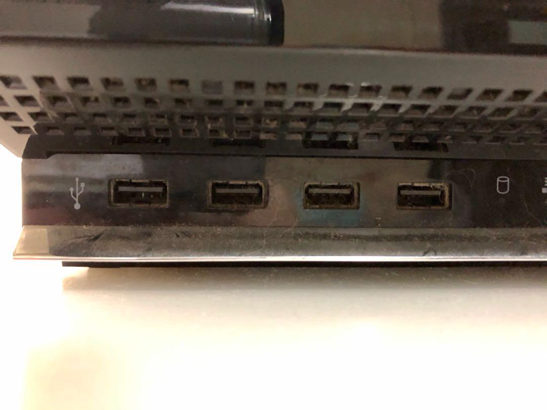 Playstation 3 Ps3 60gb Fat Cecha12 Hk With Ps2 Hardware Backward